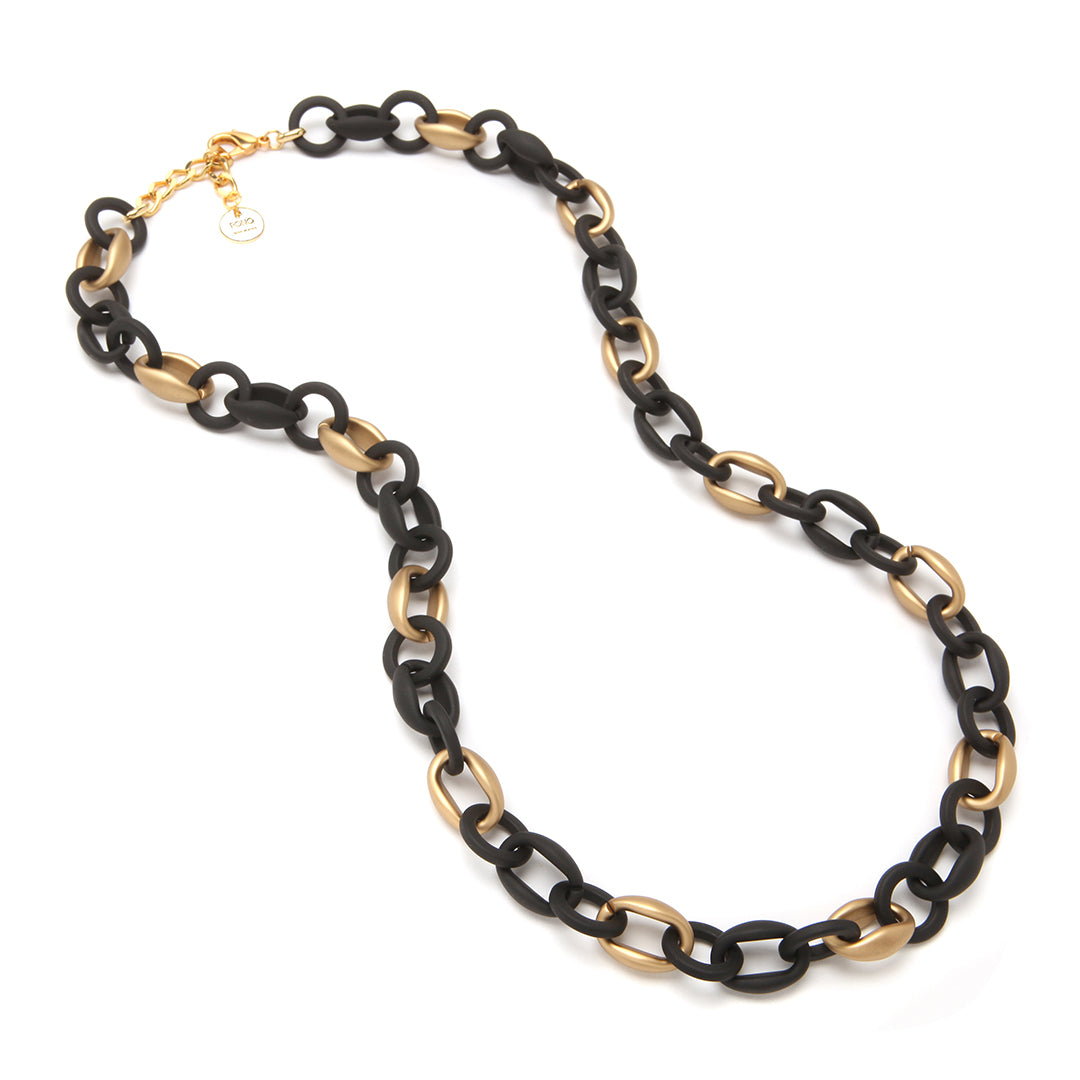 Natalia Barile Necklace Matte Black – Famous4boutique